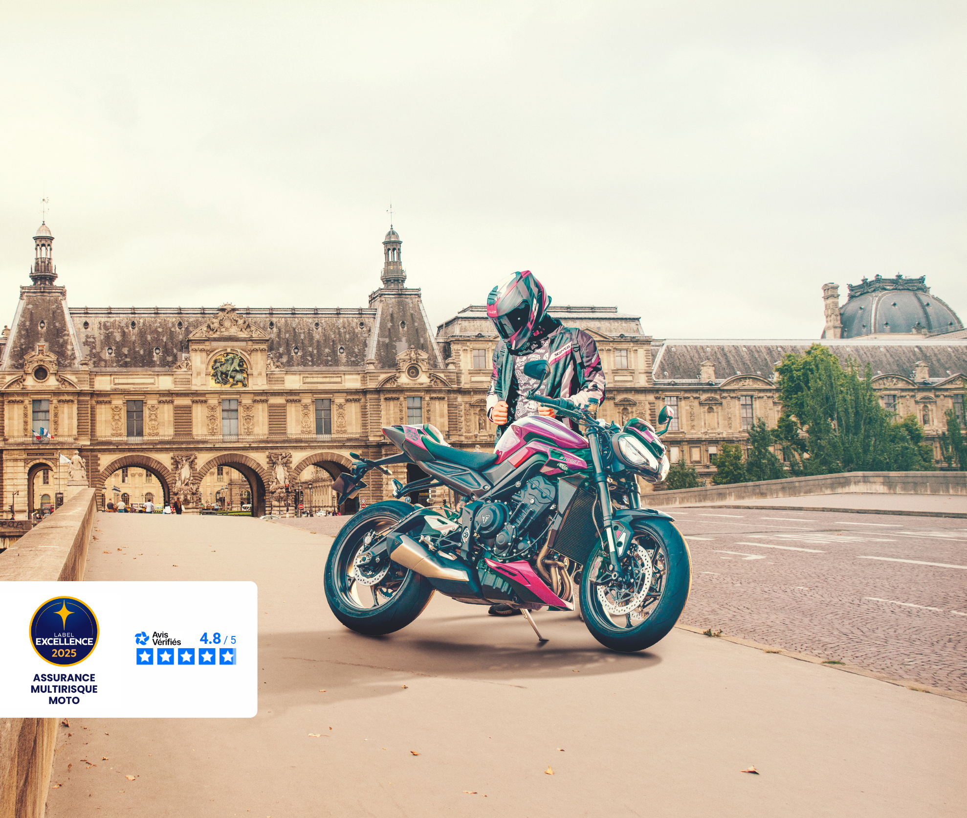Assurance Moto gros cube - Devis en ligne | Mutuelle des Motards